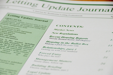 Letting Update Journal - TFP Online